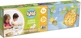 JIRI MODELS Puzzle naučné Zvířátka pro předškoláky 26 dílků 6