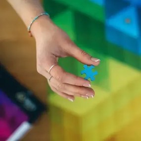 Trefl - Puzzle - UFT Cityscape. Odraz města Perth, Austrálie / 1500 dí
