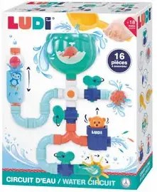 Ludi Vodní mlýnek s potrubím Medvídek / od 18 měsíců