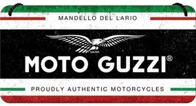 Postershop Závěsná cedule: Moto Guzzi (Italian Motorcycles) - 20x10 cm