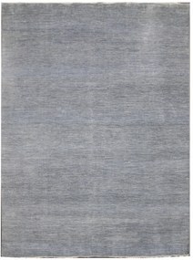 Diamond Carpets India, Ručně vázaný kusový koberec Diamond DC-MCK Light grey/silver, 140x200, šedá, chodba / předsíň