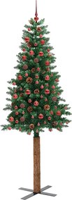 Úzký vánoční stromeček Zelená 210 cm 3394877