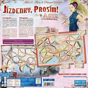 _Ostatní 1_ ADC Hra Jízdenky, prosím! Asie (rozšíření) *SPOLEČENSKÉ HRY* dow722813cz