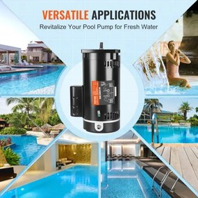 1,49 kW motor bazénového čerpadla 230 V 60 Hz 7,8 A 56Y 3450RPM 50μF/250 V