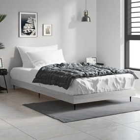 vidaXL Rám postele 90 x 190 cm kompozitní dřevo [832301] Barva: šedá sonoma