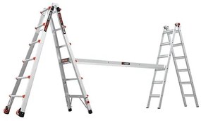 Teleskopický kloubový žebřík/štafle 4x6 příček Little Giant LEVELER M16 16526EN-801
