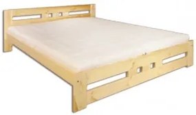 Drewmax Dřevěná postel 180x200 LK117 ořech