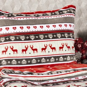 4Home Vánoční povlečení mikroflanel Winter, 160 x 200 cm, 2 ks 70 x 80 cm