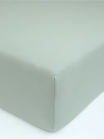 MK Lůžkoviny Jersey prostěradlo s elastanem Deluxe 220 × 200 cm – šalvějová