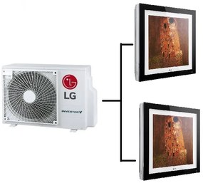 Klimatizace Multisplit LG Artcool Gallery 1+2 (2,6kW + 3,5kW) R32