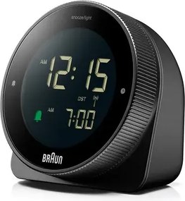 Braun BC24 černá / Digitální budík / LCD / DCF (Rádiem řízené) / 1x AA