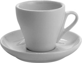 Banquet Šálek s podšálkem SQUARE ALBA 150 ml