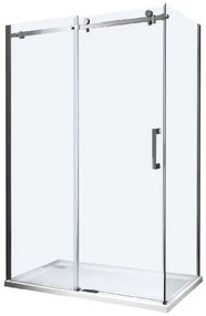 EBS Dragon Sprchové dveře 140 cm, čiré sklo, chrom