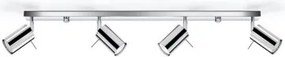 Bodové svítidlo SOLLUX Ring 4l GU10 4x40W bez zdroje SL.0731 chrom