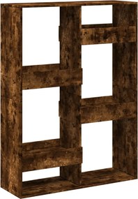 Knihovna kouřový dub 100 x 33 x 135 cm kompozitní dřevo 3309388