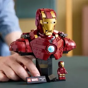 LEGO® Marvel 76327 Busta Iron Man MK4 / Počet dílků: 436 / od 18 let