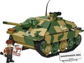 COBI 2670 Jagdpanzer 38(t) „Chwat" / Stavebnice / 1:28 / 731 dílků / o