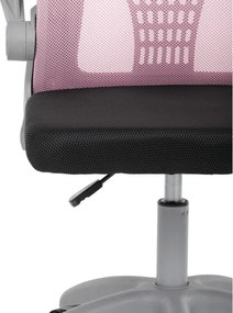 Dětská otočná židle růžová KA-K2008 PINK
