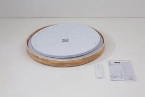 Brilagi - LED Stmívat. svítidlo WOODROUND LED/40W/230V 3000-6000K pr. 60 cm+DO