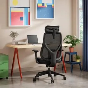 SENSE7 MOYO černá / Kancelářské ergonomické křeslo / nosnost 150 kg