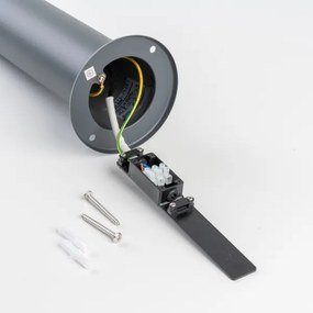 BRILAGI - LED Venkovní lampa ELIA 1xE27/7W/230V 4000K IP44 100 cm antracit