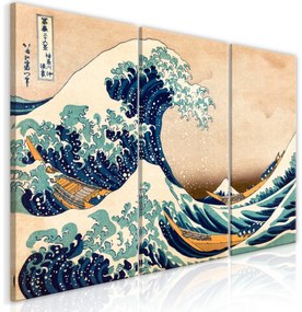 Obraz - The Great Wave off Kanagawa (3 Parts)