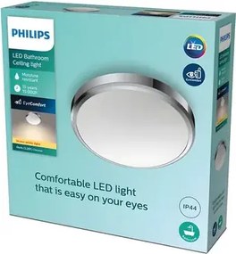 Philips Doris CL257 chrom / Koupelnové LED stropní svítidlo / 17W / 15