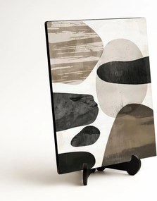 DUBLEZ | Dřevěný obraz - Shape art | UV tisk, Premium