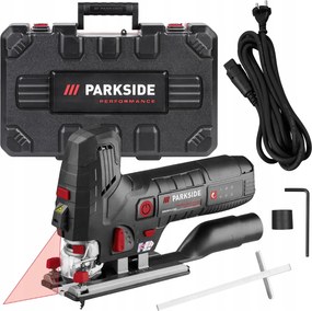 Parkside Ppstk 550 A1 Performance Silná síťová pila 550 W, kufr