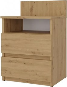 FALCO Noční stolek Malvína M1 dub artisan