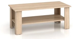 NEPO PLUS konferenční stolek LAW/115 dub sonoma Barva zboží: bílá, Výška: 45,5