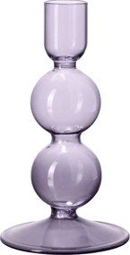 Svícen na klasickou svíčku Like Home Lavender 13,5 cm