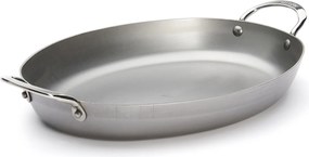 Ocelová oválná pánev de Buyer MINERAL B D.36cm
