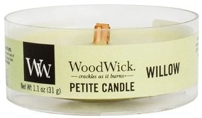 WoodWick - vonná svíčka Petite, Willow (Vrbové květy) 31g