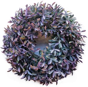 Umělý věnec Azalea fialová, pr. 27 cm