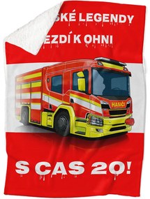 Deka Hasičské legendy – CAS 20 (Podšití beránkem: ANO)