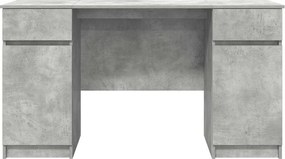 Stůl Betonová šedá Kompozitní dřevo 140 x 49 x 76 cm 3328510