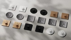 Hansgrohe DuoTurn E, baterie pod omítku pro 2 spotřebiče, kartáčovaný bronz, HAN-75417140