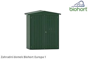 Biohort Zahradní domek EUROPA 1 Barva: tmavě zelená