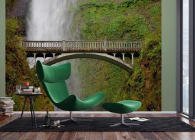 Fototapeta na míru Most Přes Multonomah Falls | Vliesová fototapeta na zed' | DFTNXXL0476