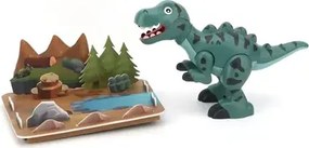 Magnetická stavebnice Tyrannosaurus 3D / Magnetická stavebnice / 7 díl