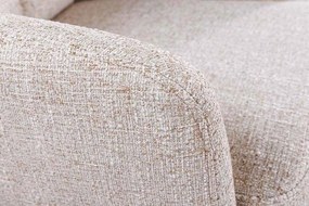 Designová otočná židle Maddison šampaňská / dub