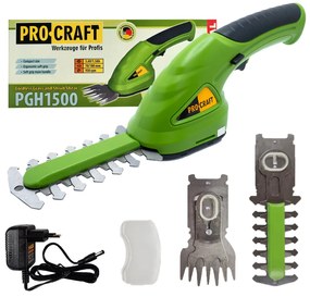 Aku nůžky na trávu Procraft PGH1500 | PGH1500
