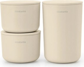 Brabantia ReNew Sada 3 nádob Soft Beige