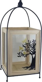 Dekorační lucerna K4543 - 20 × 20 × 48 cm
