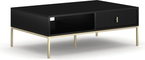 Konferenční stolek Maggiore 104 cm černý/zlatý II