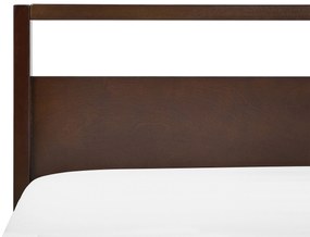 Dřevěná manželská postel 160x200 cm GIULIA Beliani