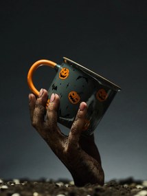 Sinsay - Keramický hrnek s halloweenským motivem - vícebarevná