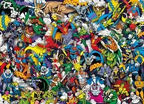 Clementoni PUZZLE Impossible - DC Comics / 1000 dílků / od 14 let