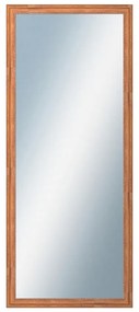DANTIK - Zarámované zrcadlo - rozměr s rámem cca 50x120 cm z lišty LYON hnědá (2750)